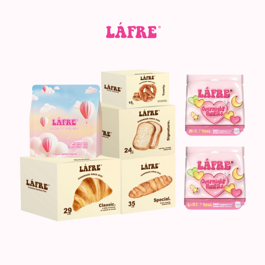 LAFRE Sanitary Pads/Overnight Panties/ Pads Travel Set | Shopee Malaysia