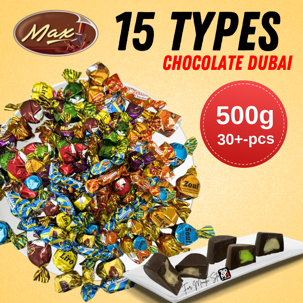 MAX Chocolate Madinah Mix Coklat Arab Mix Chocolates Cokelat Assorted ...