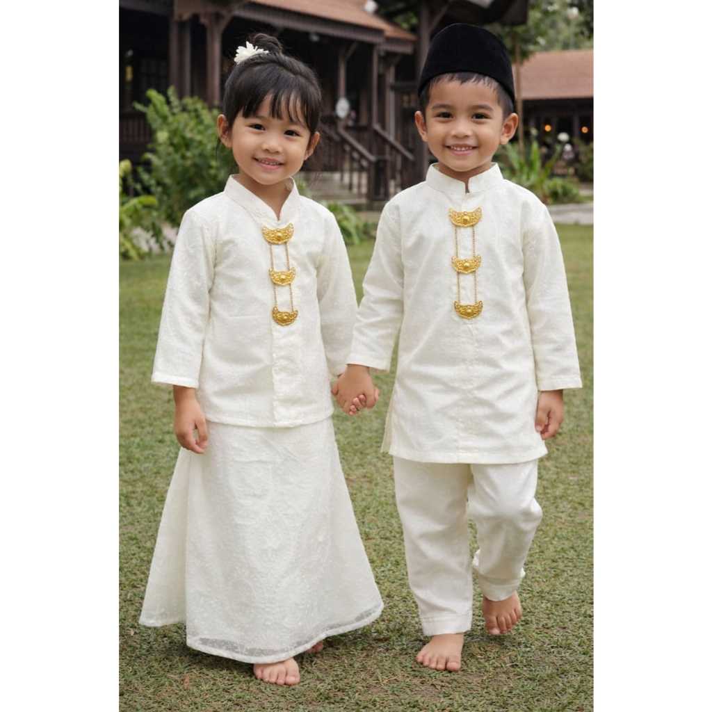 Baju Raya Kurung Budak Perempuan Lace Premium Set Raya Kanak-Kanak ...