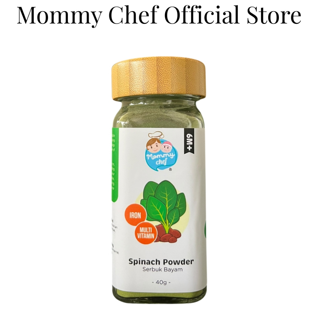Mommy Chef Spinach Powder (40g) | Shopee Malaysia