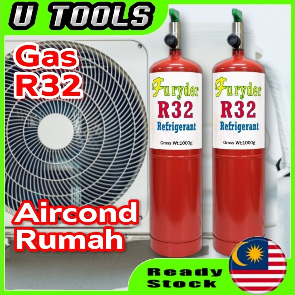 Furyder R32 Refrigerant Gas for Aircond Home - R32 Gas Tulen Aircond ...