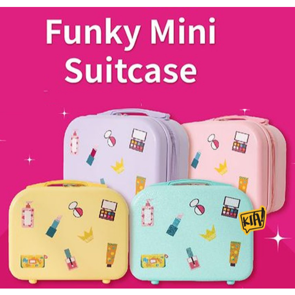 FUNKY Mini Suitcase 30*15*24*cm Random Color | Shopee Malaysia