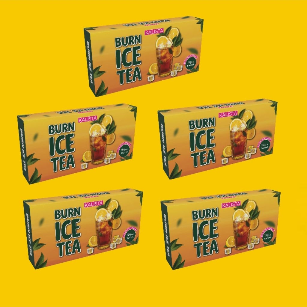 kalista hq burn ice tea lemon detox fat burner slimming kurus almond ...
