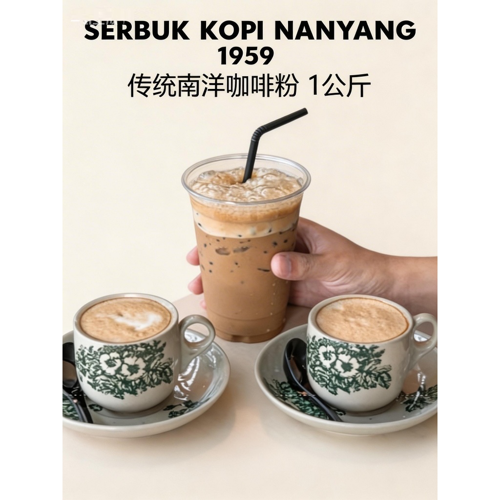 Nanyang Coffee Powder (1959 ) 1kg / 传统南洋咖啡粉 （一公斤 ） | Shopee Malaysia