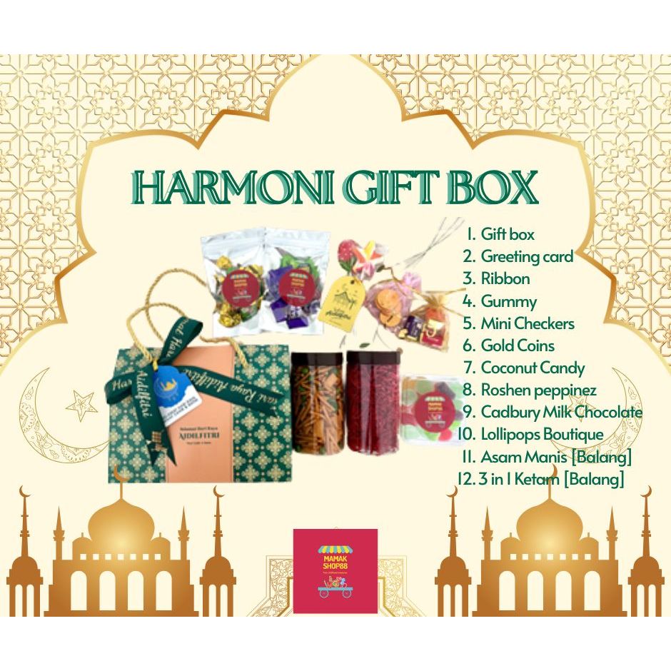 Hari Raya Gift Box 2025 (Harmoni Raya Giftbox) | Shopee Malaysia