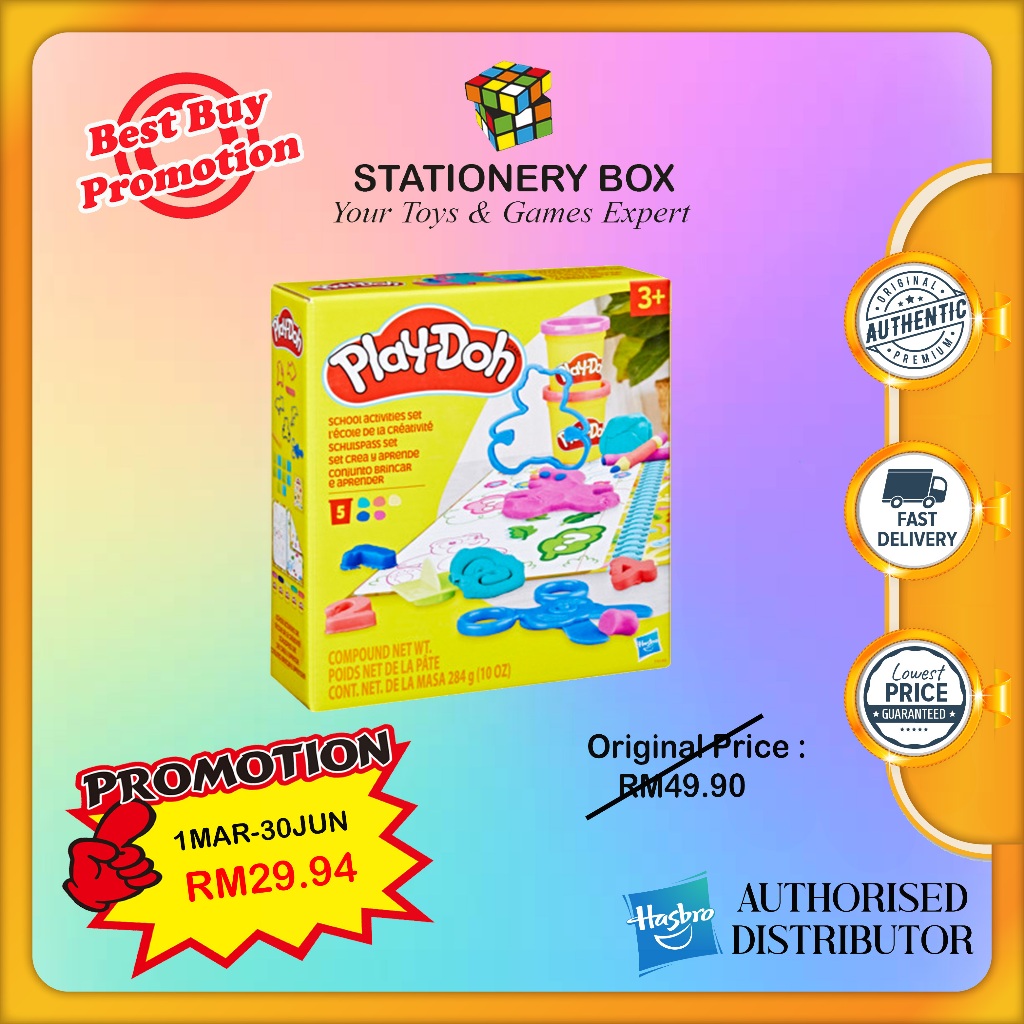 ORIGINAL HASBRO PD SCHOOL ACTIVITIES SET(F9144) | Shopee Malaysia