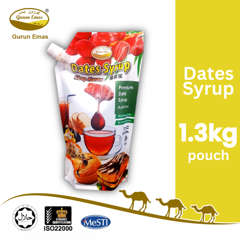 Gurun Emas Sirap Kurma (1.3kg) / Gurun Emas Dates Syrup (1.3kg ...