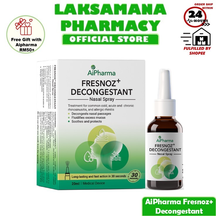 AiPharma Fresnoz Decongestant (20ml) | Shopee Malaysia