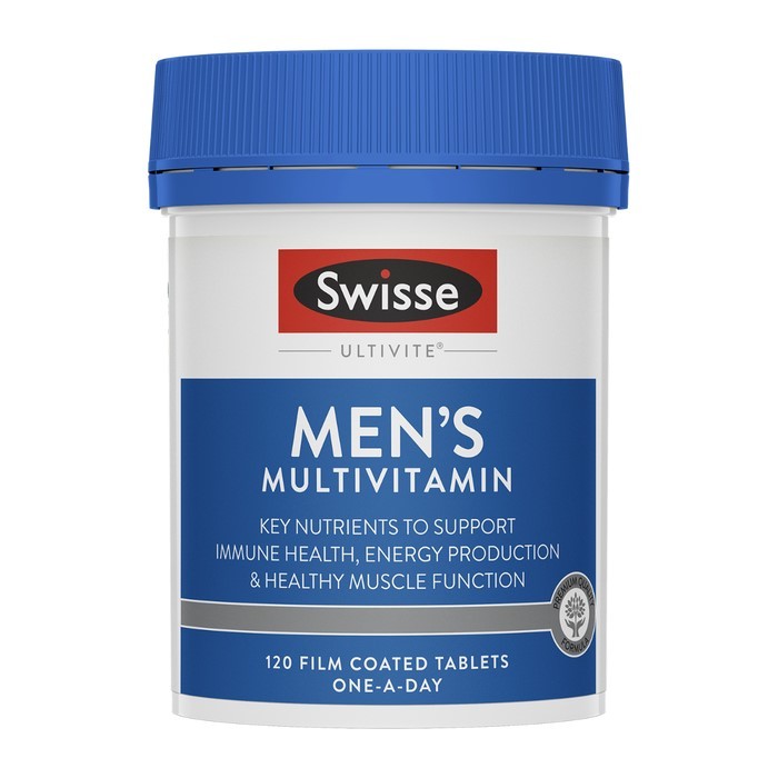 (Expiry DEC 2028) Swisse Men's Ultivite Multivitamin (60/120 Tablets ...