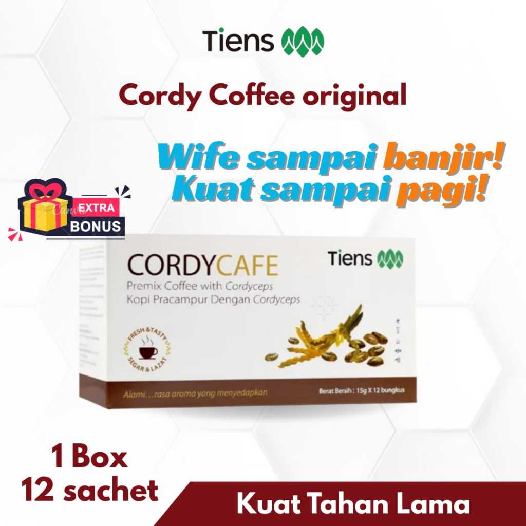 KOPI JANTAN ORIGINAL CORDYCEPS CORDY COFFEE KOPI PEJUANG TAHAN LAMA ...
