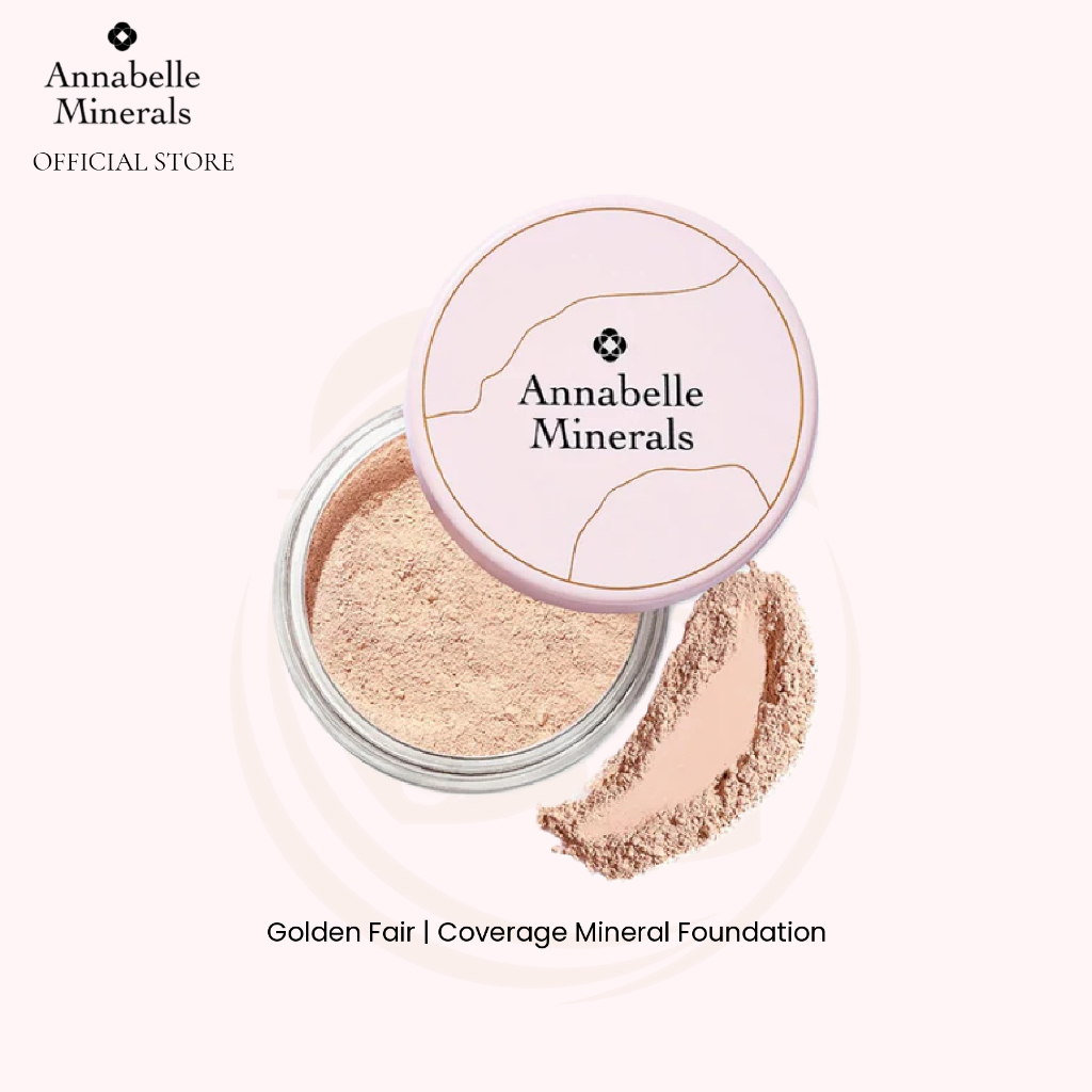Annabelle Minerals | Coverage Mineral Foundation | Shopee Malaysia