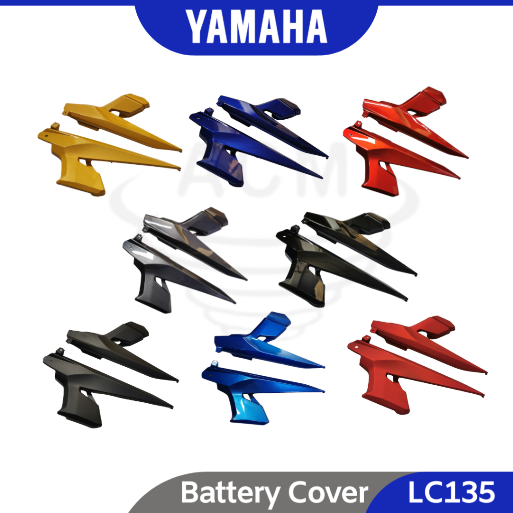 YAMAHA LC135 Side Cover Penutup Tepi Cap Batteri Battery 135LC LC 135 ...