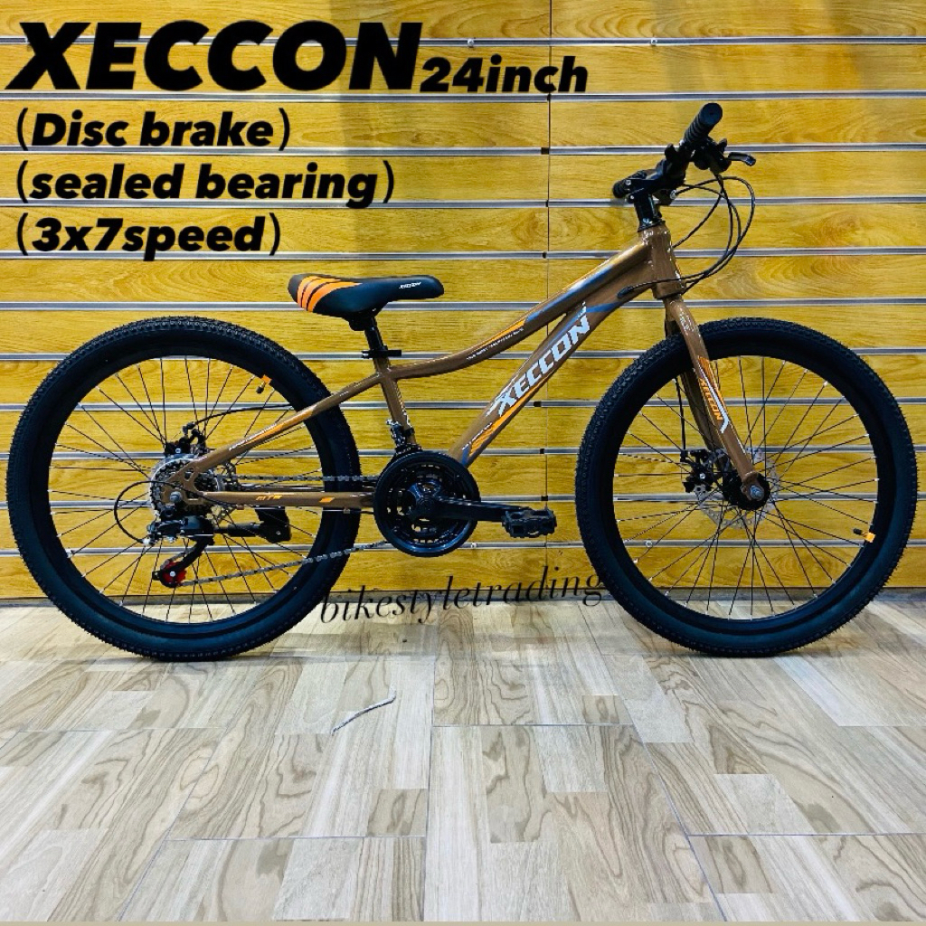 XECCON MOUTAIN BIKE 3x7SPEED BASIKAL 24inch/Basikal Budak 10tahun ke ...