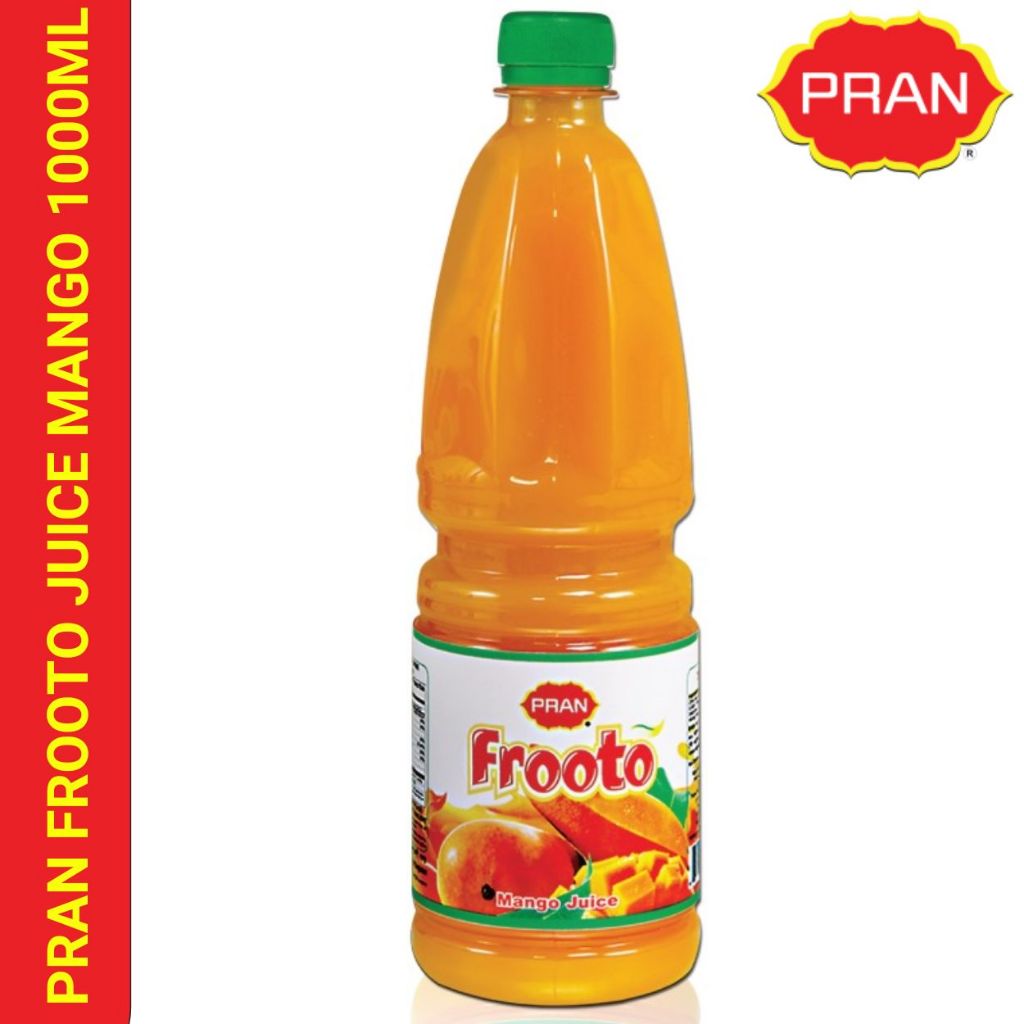 PRAN FROOTO MANGO JUICE 1 LITER 12 PCS (CTN). | Shopee Malaysia