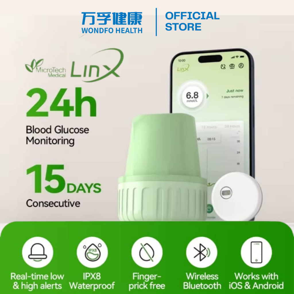 LinX Continuous Glucose Monitoring System | Next Generation CGM | Real ...