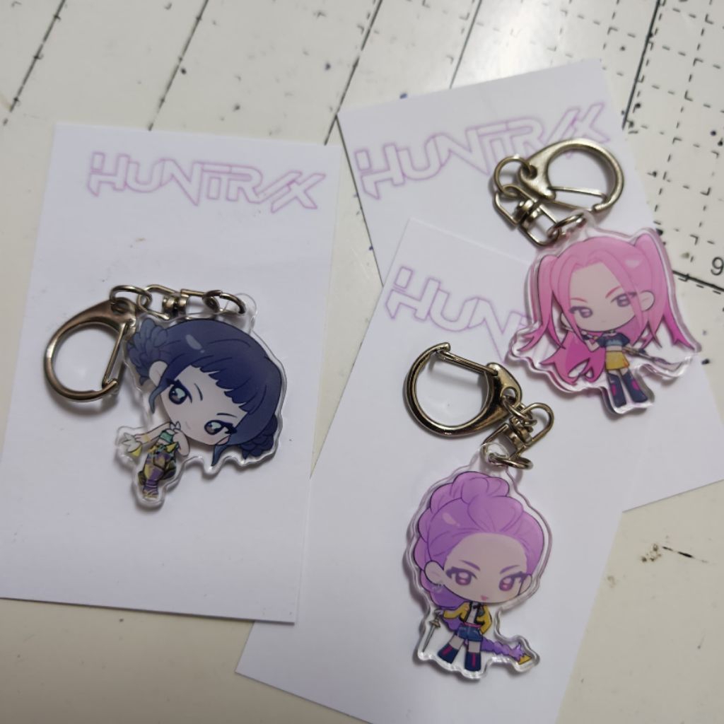 Huntrix Keychain Kpop Demon Hunter | Shopee Malaysia