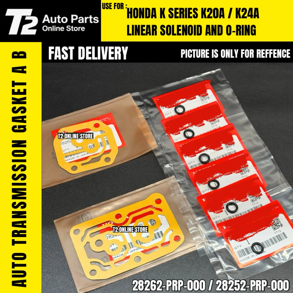 T2 HONDA K20A K24A AUTO TRANSMISSION GEARBOX GASKET A B , LINEAR ...