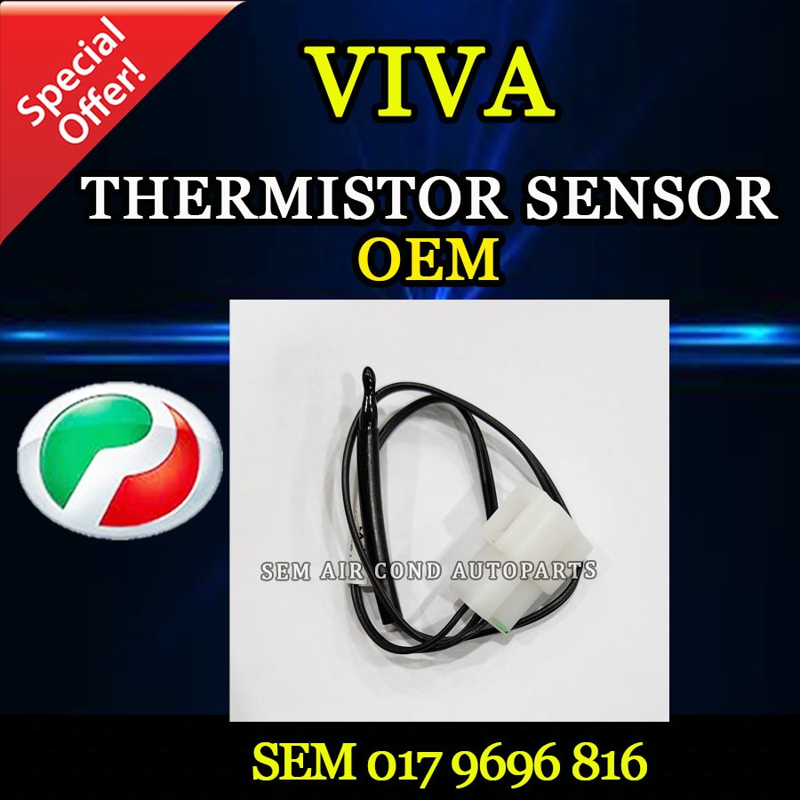 PERODUA VIVA OEM NEW THERMISTOR/THERMISTER SENSOR (CAR AIRCOND SYSTEM ...