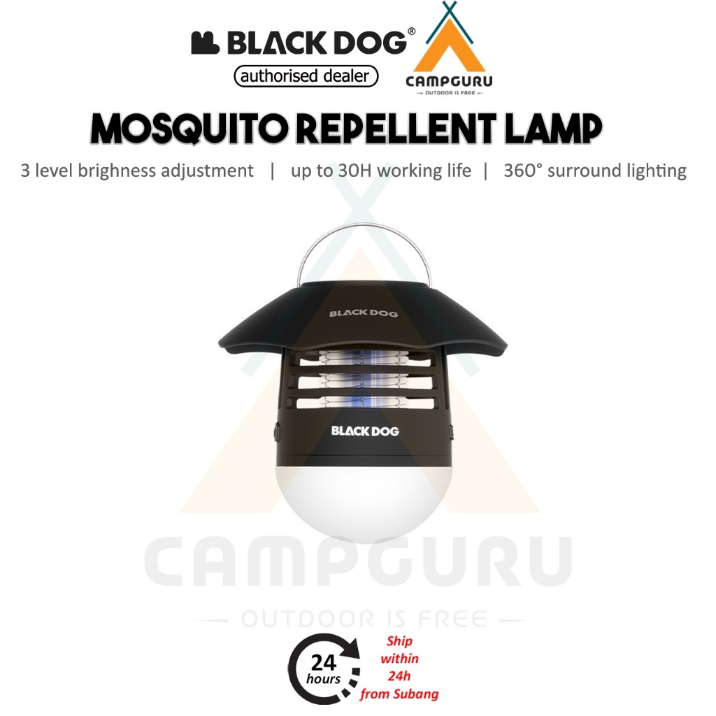 Blackdog Mosquito Repellent Lamp 2-in1 Outdoor Ambient Light Insect ...