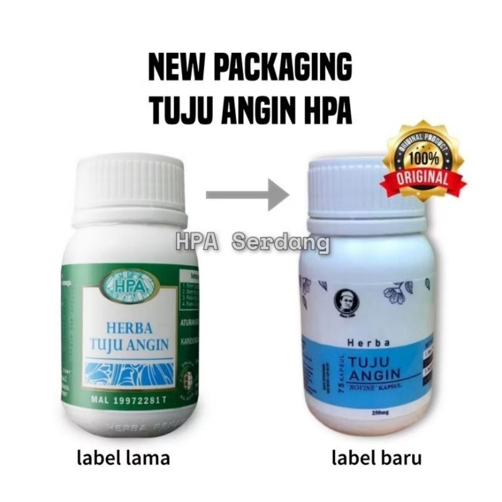 HPA Herba Tuju Angin ( Membuang Angin) | Shopee Malaysia