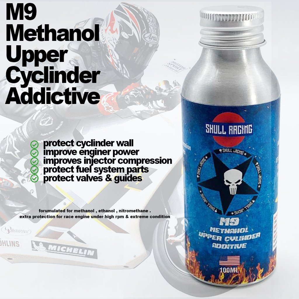 Skull Racing M9 Methanol Upper Cylinder Additive 100ml | Shopee Malaysia