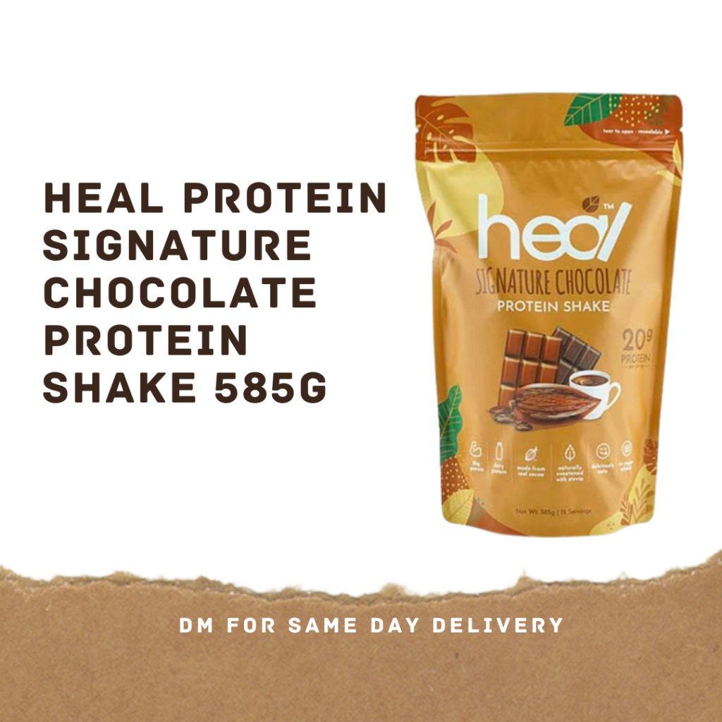 HEAL SIGNATURE CHOCOLATE PROTEIN SHAKE 585G | Shopee Malaysia