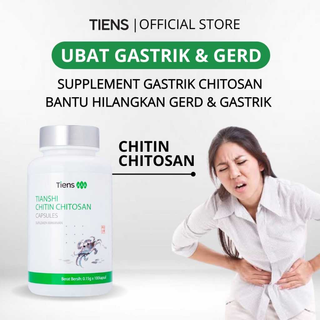 UBAT GASTRIK SUPPLEMENTS CHITIN CHITOSAN ATASI MASALAH GASTRIK ANGIN ...