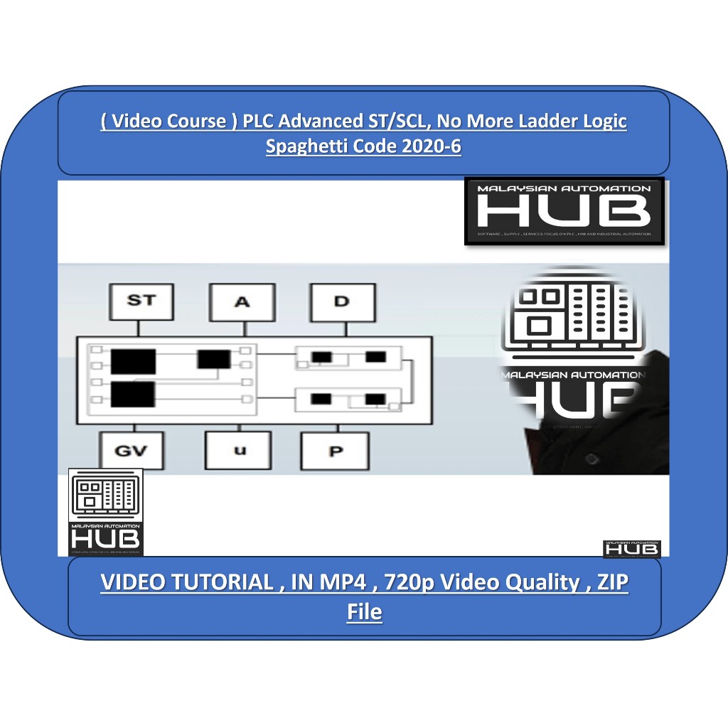 ( Video Course ) PLC Advanced ST/SCL, No More Ladder Logic Spaghetti ...