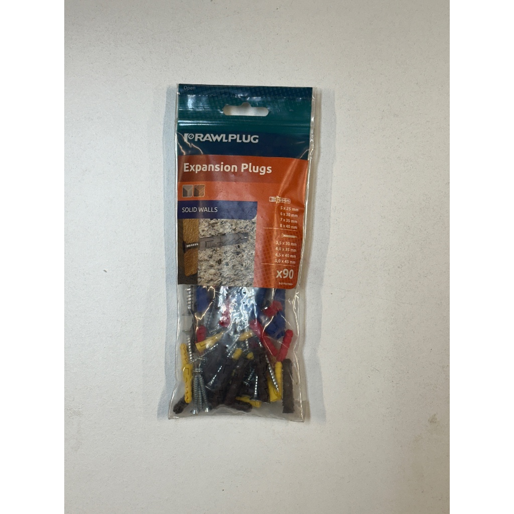 Rawlplug Expansion Plug FIX-YRBB (90PCS) | Shopee Malaysia