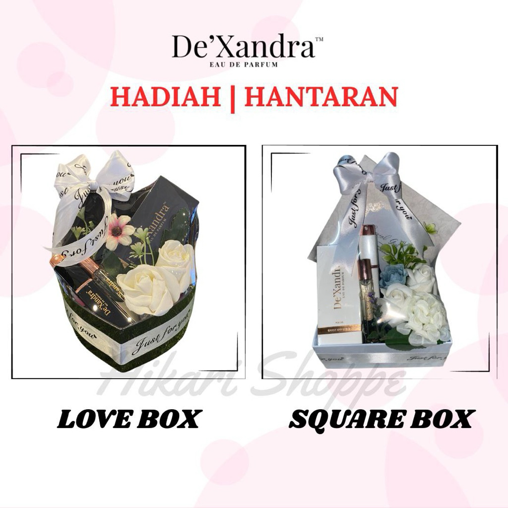 SET HANTARAN perfume DEXANDRA lelaki perempuan dan Set hadiah Birthday ...