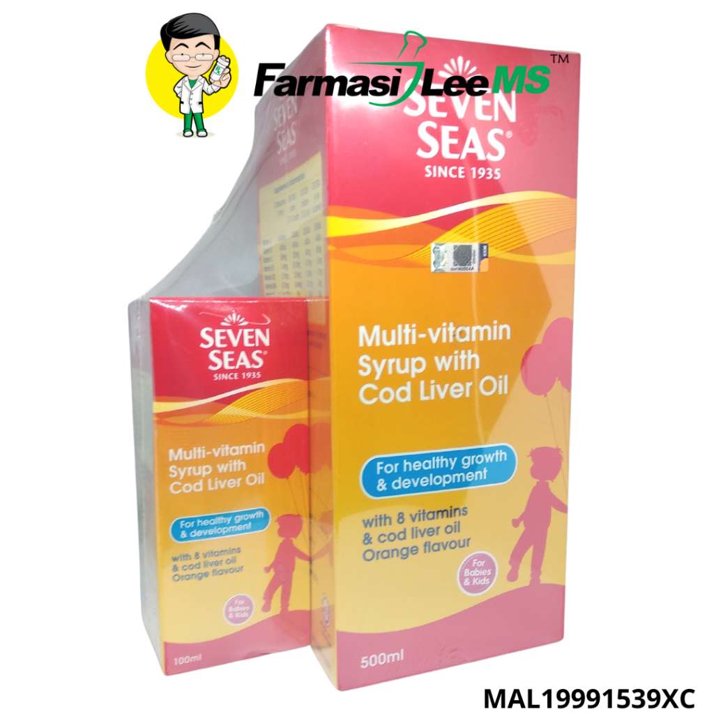 Seven Seas Multivitamin Syrup 500ml+ 100ml (Exp 06/2027) | Shopee Malaysia