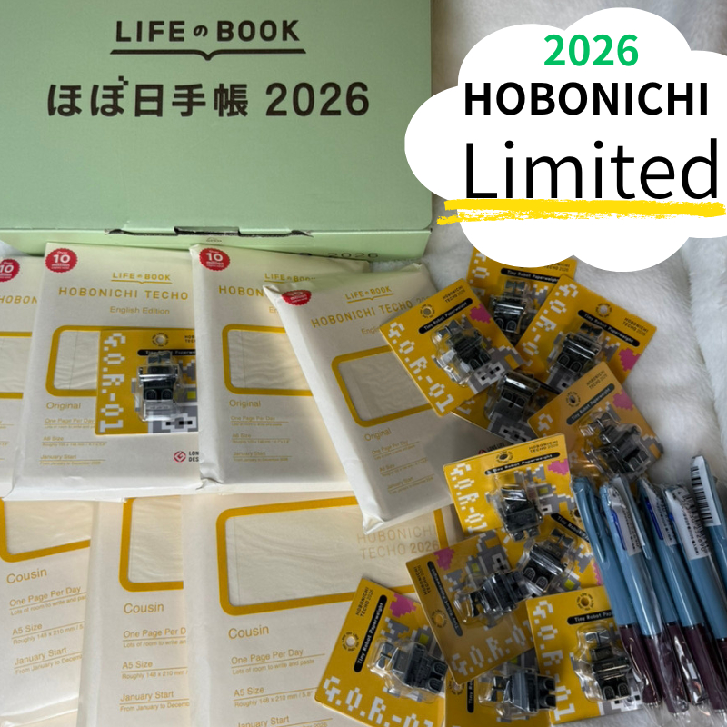 Hobonichi Techo 2026 Original, Cousin, and Planner – Japanese & English ...