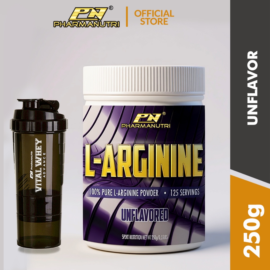 L Arginine Halal 100% Pure L-Arginine Powder 250g 125 Servings ...