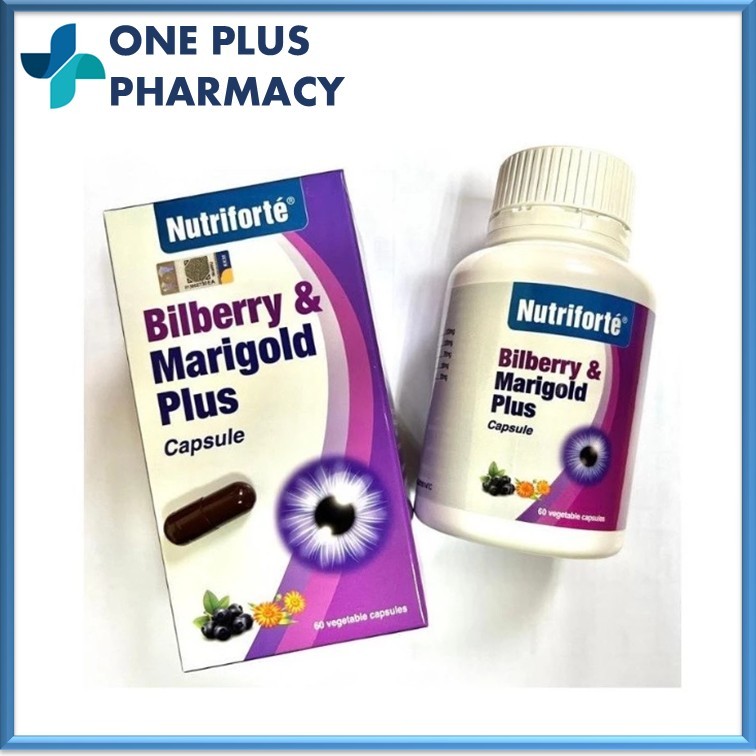 NutriForte Bilberry & Marigold Plus 60's [EXP 07/2027] | Shopee Malaysia