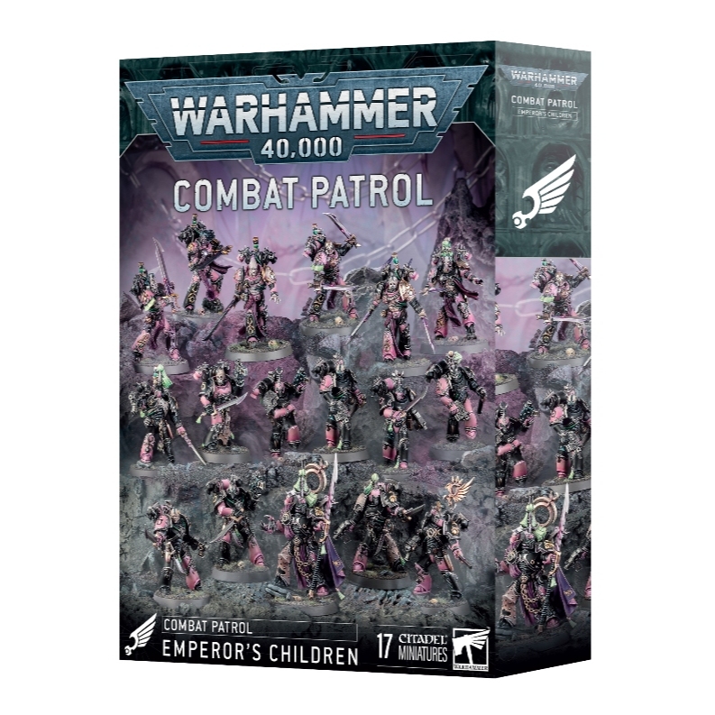 Games Workshop Warhammer 40,000 Emperor's Children EC Combat Patrol Box ...