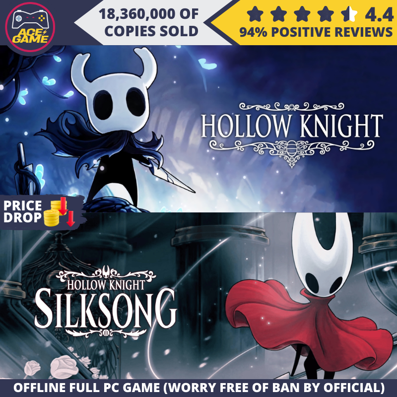 [PC]Hollow Knight + Hollow Knight Silksong Offline Full PC Game ...