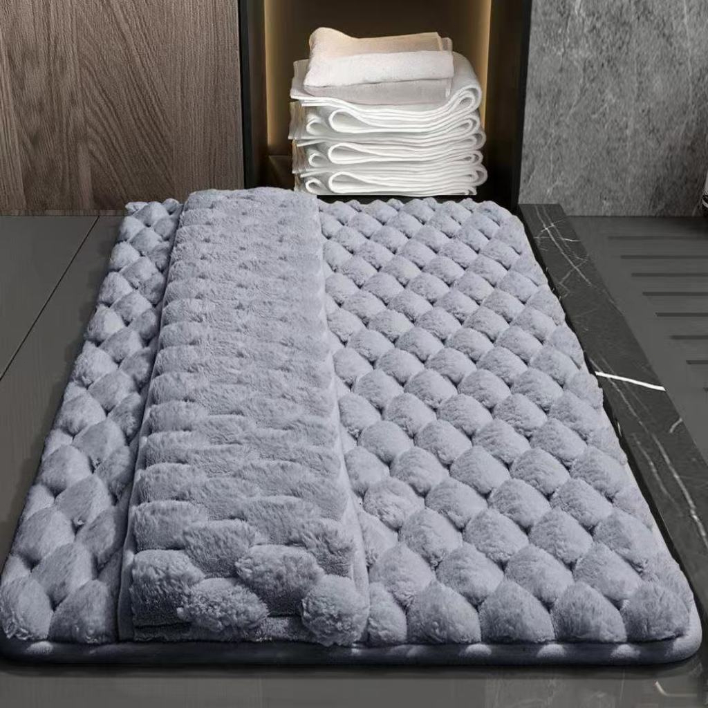 SEVENWOOD Antislip Floor Mat Alas Kaki Bathroom Mat Simple Thick Non ...