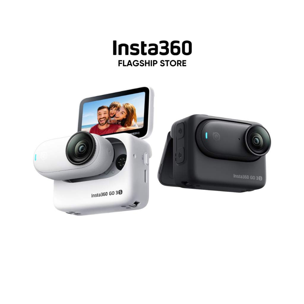Insta360 GO 3S - The Tiny Mighty Action Cam 4K Video / GO3S | Shopee Malaysia