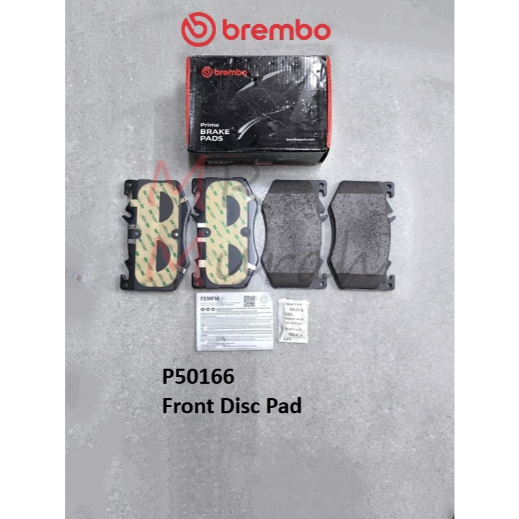 Brembo P50166 Front Brake Disc Pad Mercedes W177 AMG A35 A45S W118 ...