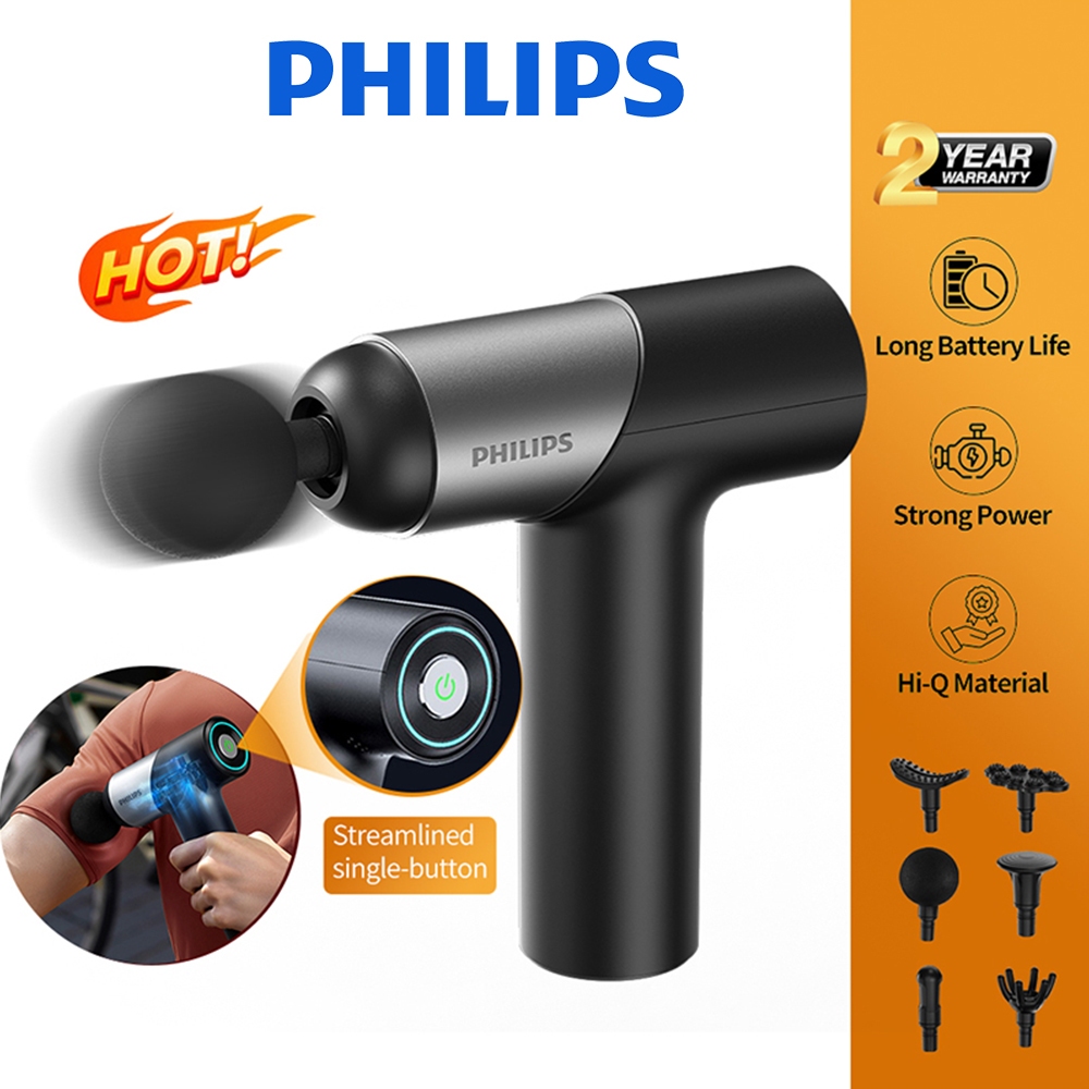 Philips Massage Gun Massage Fascial Gun for Muscle Percussion Deep ...