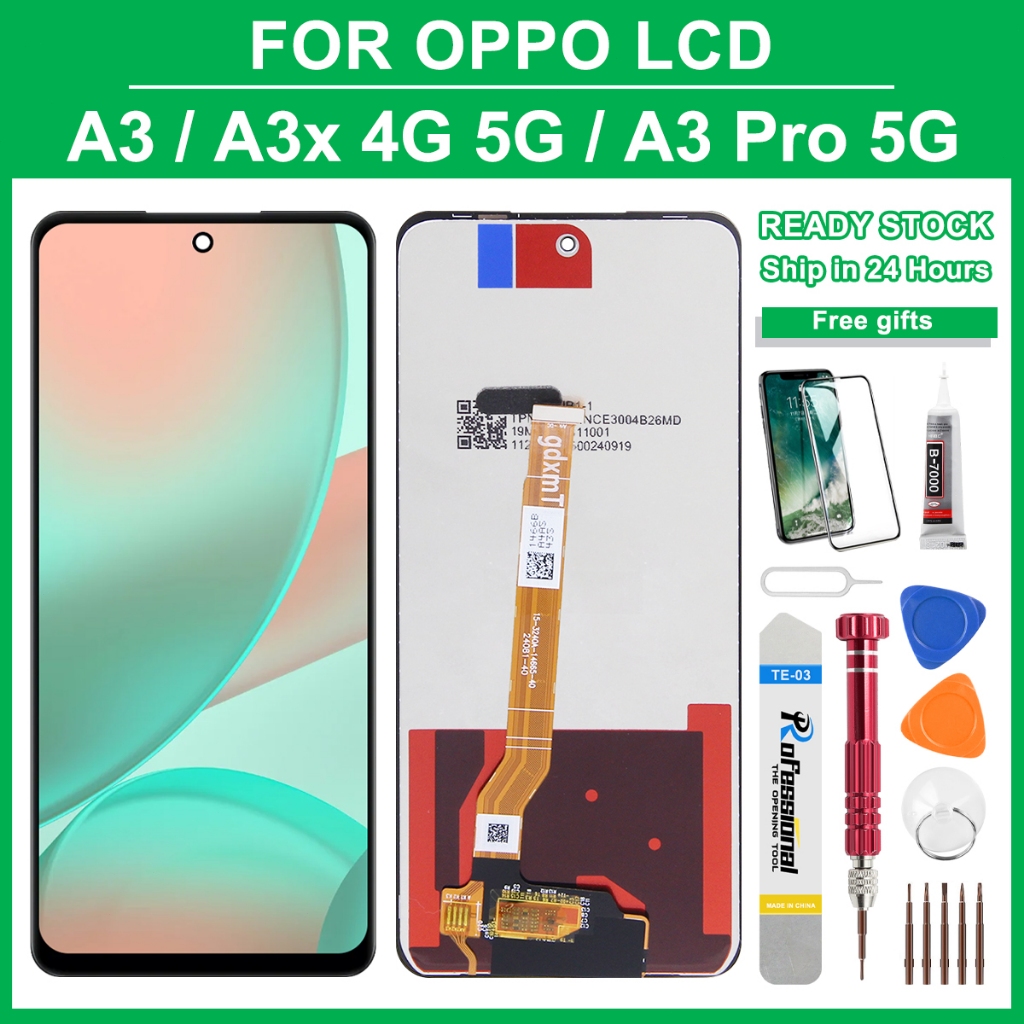 ORI LCD FOR OPPO A60/A3/ A3x /A3 Pro 5G/A5 Pro/ A5x /Realme 12x 5G ...