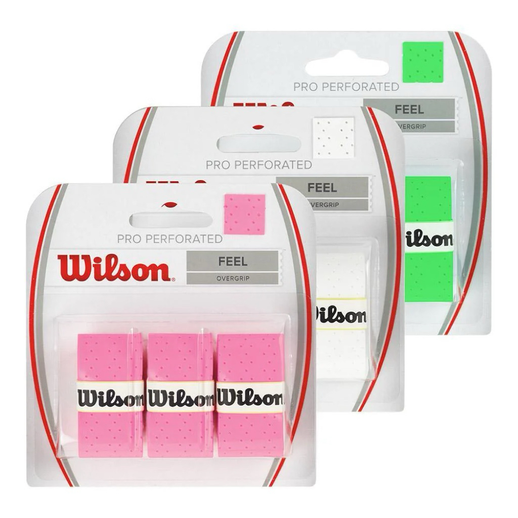 Wilson Pro Overgrip Perforated Grip (3 per pack) | Shopee Malaysia
