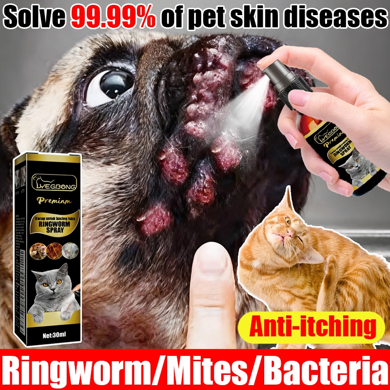 100% effective Quick-drying Non-stick Pet Skin Treatment Spray Pet ...
