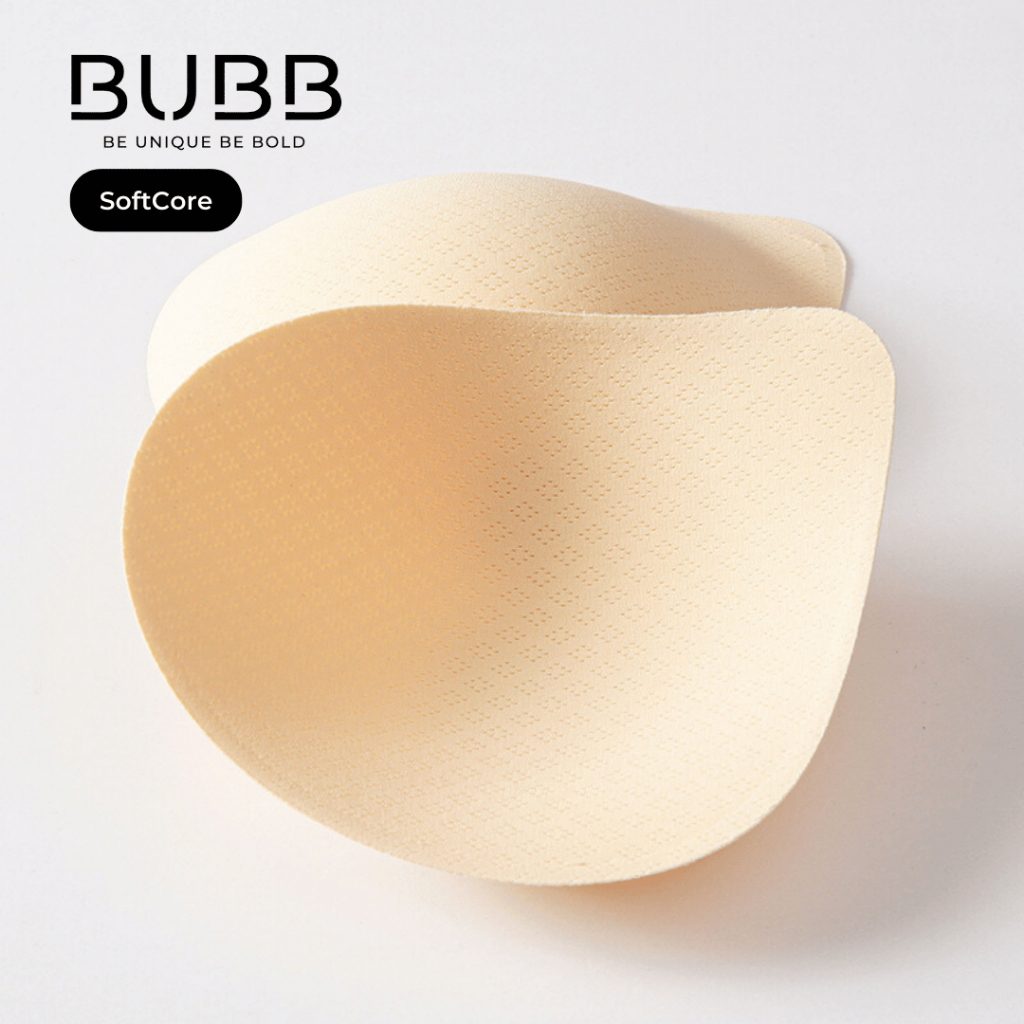 1 Pair Thin Water Drop Breathable Bra Sponge Pad Chest Paddings Women ...