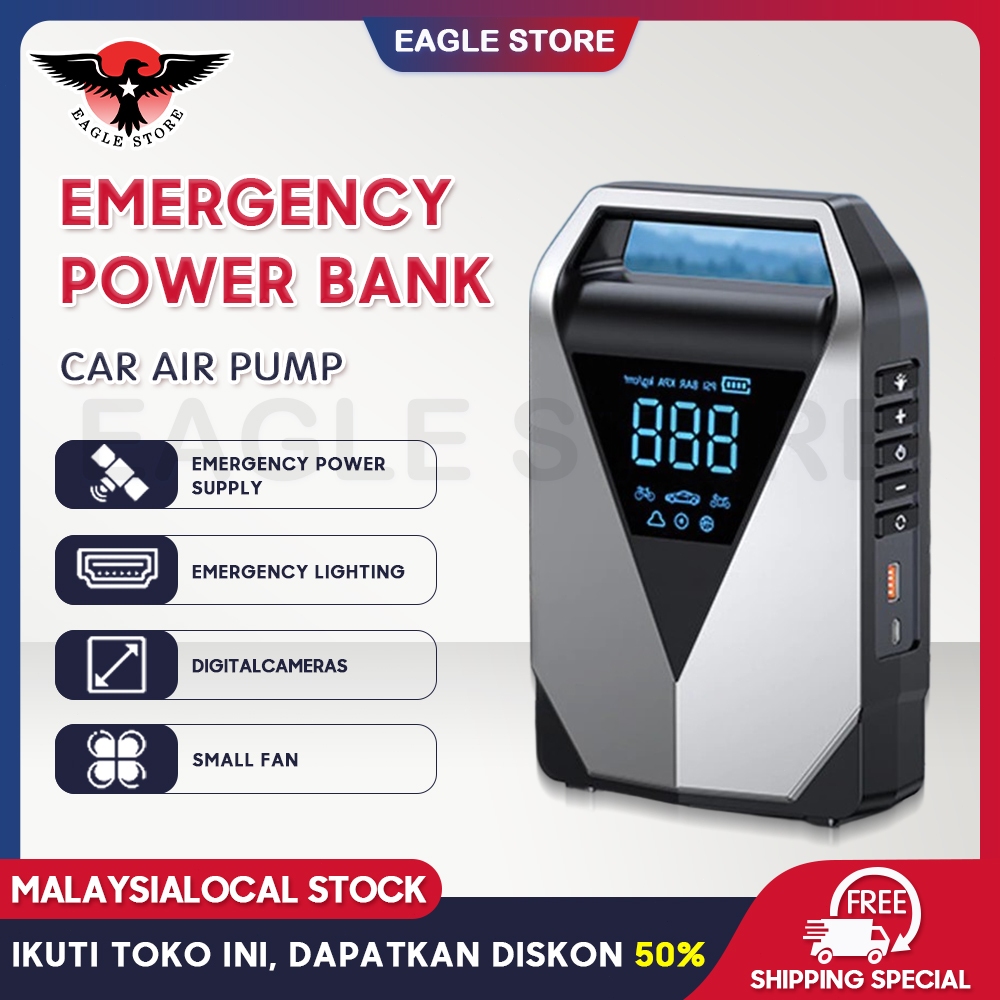 [𝐍𝐄𝐖 𝐋𝐀𝐔𝐍𝐂𝐇] JS006 Lorry Jump Starter 24V Heavy Duty 12V Powerbank Lori ...