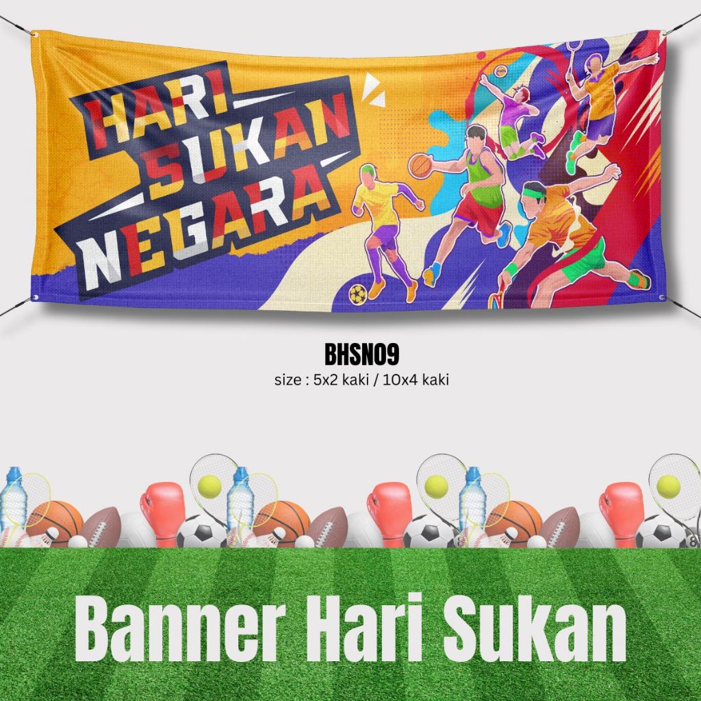 Banner HARI SUKAN NEGARA #HSN 2025 | Shopee Malaysia
