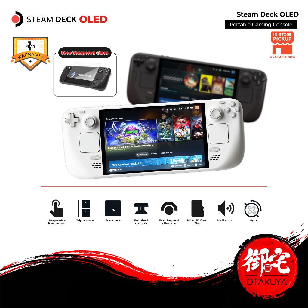 【11.25 SALE】Valve Steam Deck Steamdeck OLED 512 GB / 1TB Portable ...