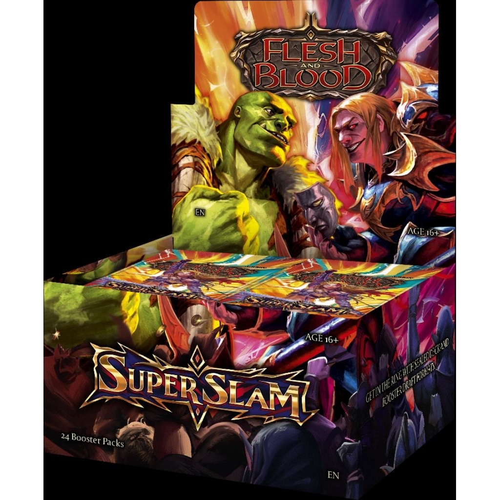 FLESH AND BLOOD (FAB) TCG ENGLISH - SUPER SLAM BOOSTER BOX Brand New ...
