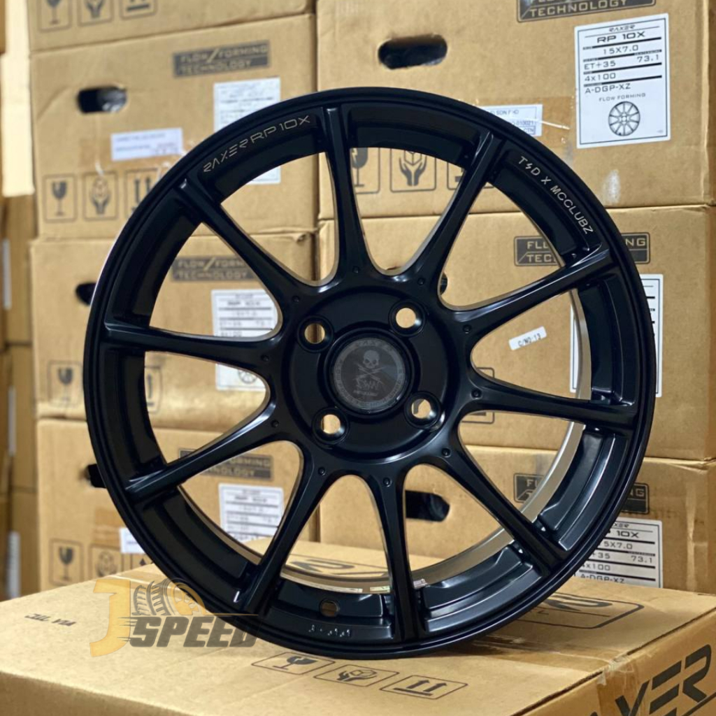 [NEW] ORIGINAL RAXER RP10X 15 INCH DARK GUN METAL | Shopee Malaysia
