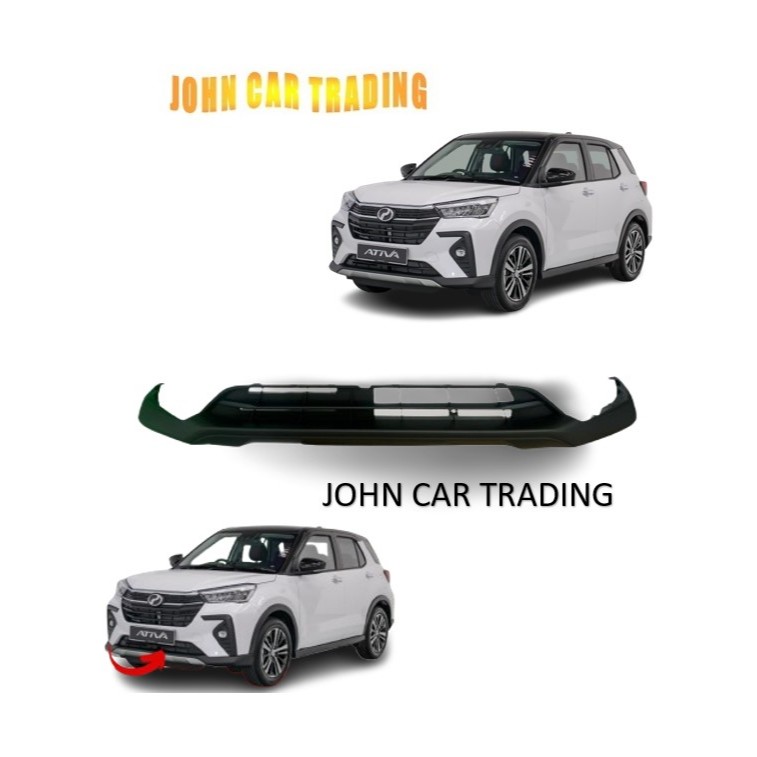 100% Original Perodua Ativa 2021 Front Bumper Lower Skirt Bumper Ativa ...